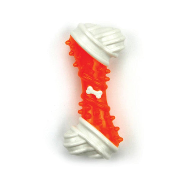 Dog Chew Bone - Orange Chicken Flavour Taste - Puppy Dental Teething G ...